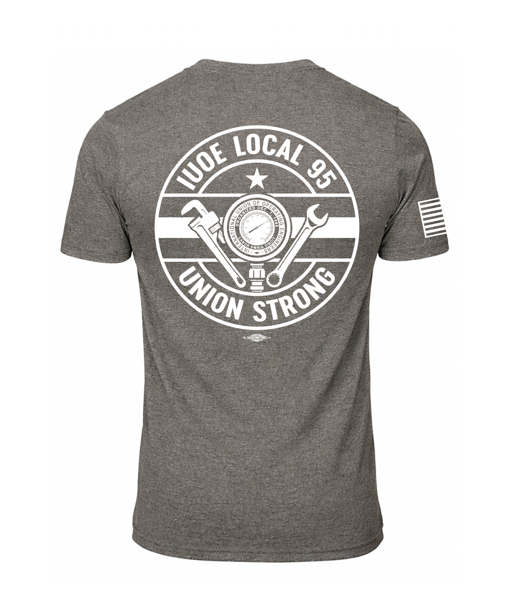 IUOE Local 95 Union Strong T-shirt – UNION MERCH